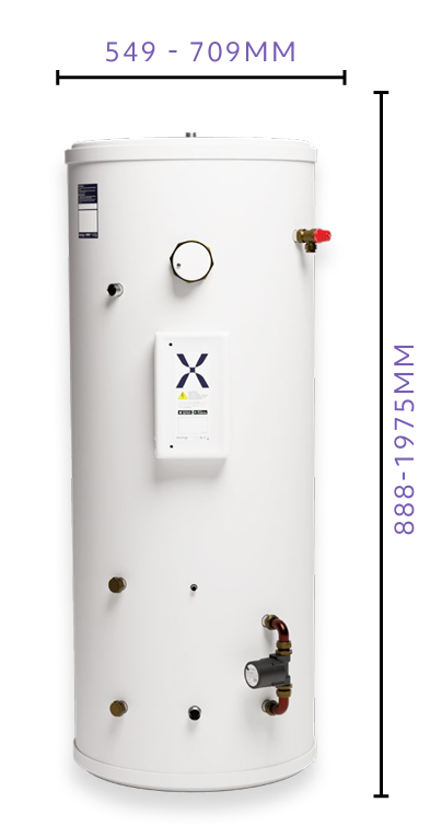 Mixergy X Datasheet - 479mm and 549mm